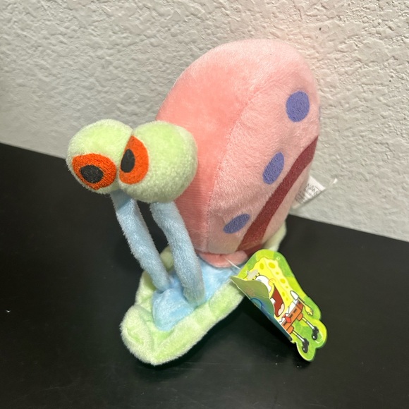Nanco | Toys | New Rare 203 Vintage Sponge Bob Garry Snail Pet Plush ...